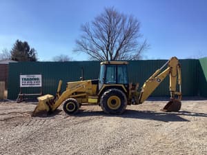 SOLD - 1987 John Deere 410C Lot No. 570 Construction with 4,563 Hrs ...