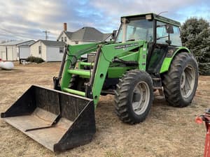 SOLD - 1987 Deutz-Allis 7085 MFWD tractor with 466 loader Tractors with ...