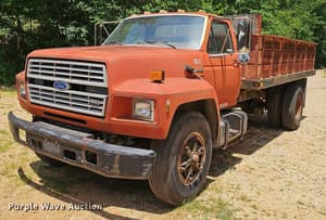 SOLD - 1987 Ford F700 Lot No. EJ5697 Other Equipment with 82,548 mi ...