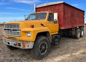 SOLD - 1987 Ford FT8000 Lot No. LD9834 Other Equipment with 173,073 mi ...