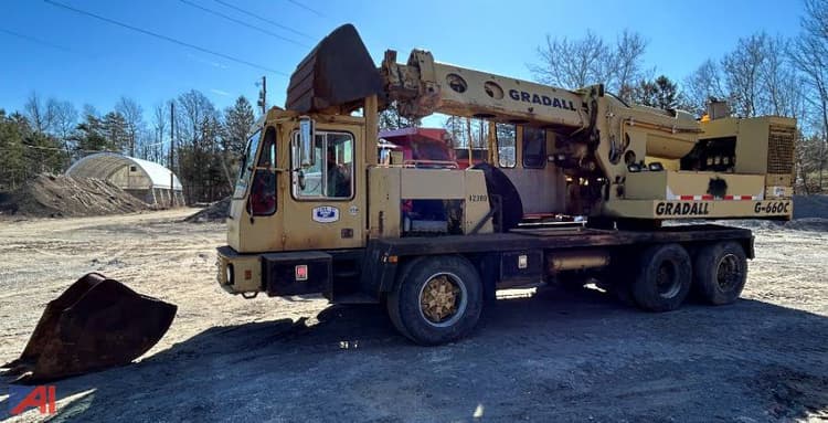 1987 Gradall G-660C Construction Wheel Excavators for Sale | Tractor Zoom