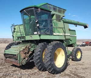 SOLD - 1987 John Deere 8820 Titan II combine Combines with 4,416 Hrs ...