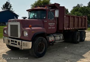 SOLD - 1987 Mack RS686LST Lot No. EH4341 Other Equipment with 888,394 ...