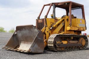SOLD - 1988 Case 1455B Crawler Loader Lot No. 1290 Construction with ...