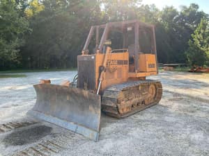SOLD - 1988 CASE 850D SN: JAK0001569 CRAWLER TRACTOR CANOPY ...