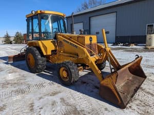 SOLD - 1988 John Deere 210C 4x4 Loader Tractor, Diesel Construction ...