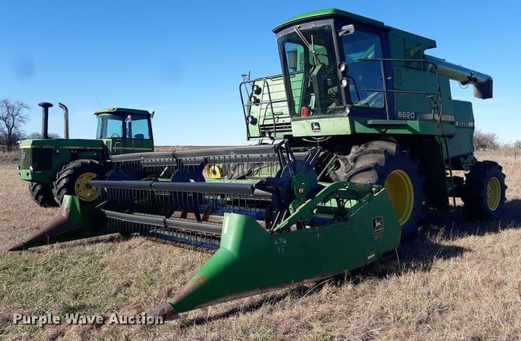 SOLD - 1988 John Deere 6620 Titan II Combines Class 5 | Tractor Zoom