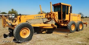 SOLD - 1988 John Deere 770BH motor grader Construction with 14,858 Hrs ...