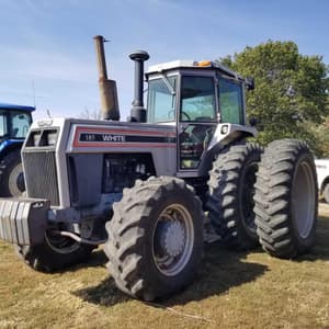 SOLD - 1988 WHITE "185" TRACTOR, CAB, MFD Tractors with 7,895 Hrs ...