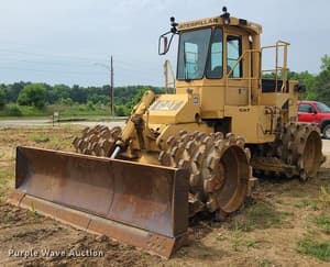 SOLD - 1989 Caterpillar 816B soil compactor Construction with 14,606 ...