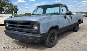 1989 Dodge D150 Lot No. DP8886 Other Equipment For Sale with --- mi ...