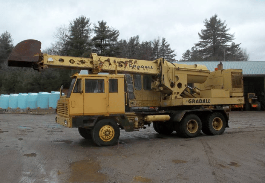 SOLD - 1989 Gradall 880C Construction with --- Hrs | Tractor Zoom