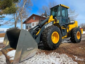 SOLD - 1989 John Deere 644EZ Wheel Loader Construction with 97 Hrs ...