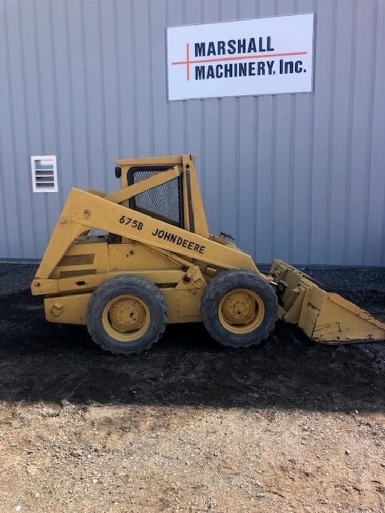 1989 John Deere 675B Construction Skid Steers for Sale | Tractor Zoom