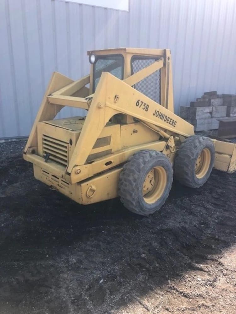 1989 John Deere 675B Construction Skid Steers for Sale | Tractor Zoom