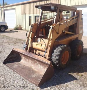 SOLD - 1990 Case 1845C skid steer loader Construction with 5,010 Hrs ...