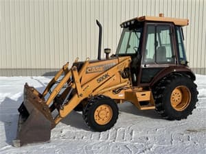 SOLD - 1990 Case 580K Lot No. 8000 Construction with 6,827 Hrs ...