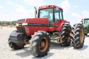 SOLD - 1990 Case IH 7120 Magnum MFWD Cab Tractor Tractors with 166 HP ...