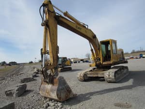 SOLD - 1990 CAT 225D HYD EXCAVATOR Construction with 15,393 Hrs ...