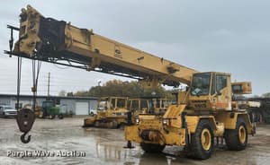 SOLD - 1990 Grove RT528C Lot No. JE9426 Construction with 3,972 Hrs ...
