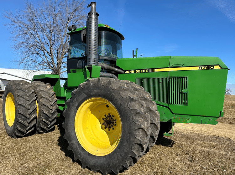 1990 John Deere 8760 Tractors 300 to 424 HP for Sale | Tractor Zoom