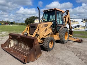 SOLD - 1991 CASE 590 4X4 LOADER BACKHOE SN: JJG0205230 Construction ...