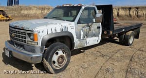 SOLD - 1991 Chevrolet C3500 flatbed pickup truck Other Equipment with ...