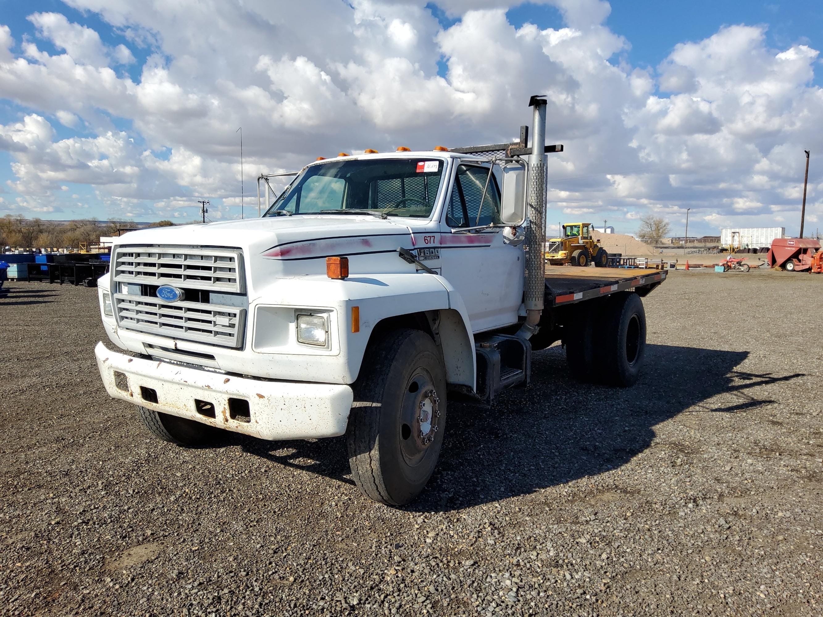 SOLD - 1991 Ford F600 Other Equipment Trucks | Tractor Zoom