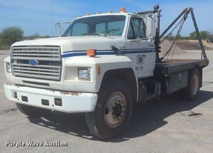 SOLD - 1991 Ford F700 Lot No. NZ9532 Other Equipment with 80,128 mi ...