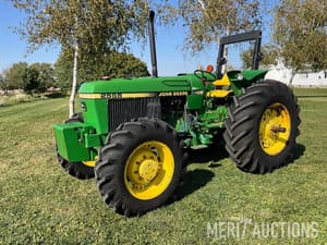 SOLD - 1991 John Deere 2555 Lot No. 32 Tractors with 6,018 Hrs ...