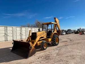SOLD - 1991 John Deere 410C Lot No. 124151 Construction with 985 Hrs ...