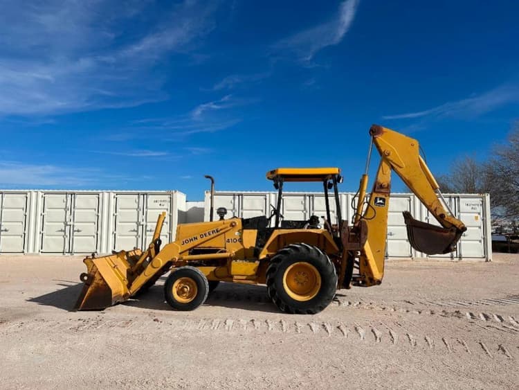 1991 John Deere 410C Construction Backhoe Loaders for Sale | Tractor Zoom