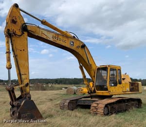 SOLD - 1992 John Deere 892D LC Lot No. DM1846 Construction with 8,365 ...