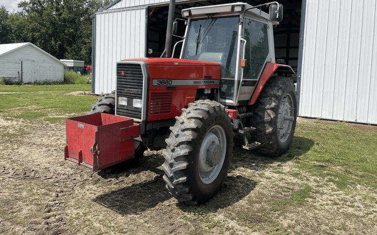 1992 Massey Ferguson 3660 Tractors 100 to 174 HP for Sale | Tractor Zoom