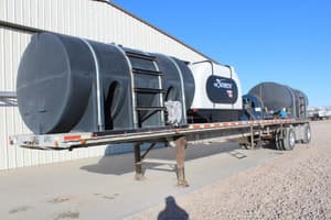 SOLD - 1992 Raven 48' flatbed tender trailer Other Equipment with 48 Ft ...