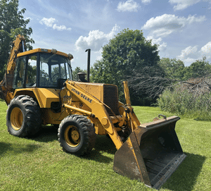 SOLD - 1993 John Deere 410C Lot No. 2688 Construction with 10,689 Hrs ...