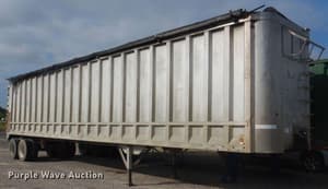 SOLD - 1993 Fabrex walking floor trailer Ag Trailers with 46.4 Ft ...