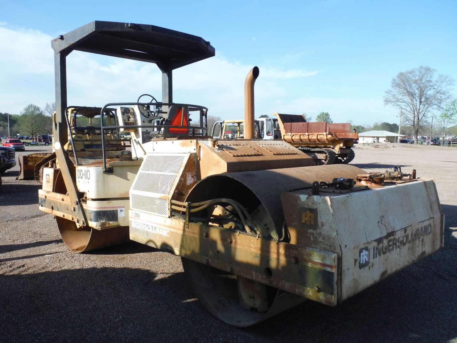 1993 Ingersoll Rand DD-110 Construction Drum Rollers for Sale | Tractor ...
