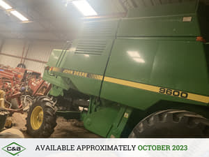 SOLD - 1993 John Deere 9600 Stock No. 337158 Combines with 2,885 Hrs ...