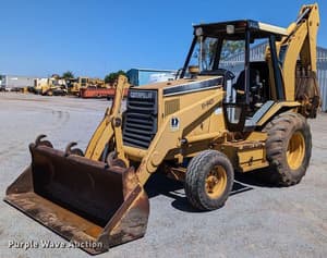 SOLD - 1994 Caterpillar 416B Lot No. LM9794 Construction with 7,237 Hrs ...
