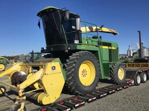 SOLD - 1994 John Deere 6710 Stock No. 0X501366C Harvesting with 5,373 ...