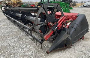 SOLD - 1995 Case IH 1020 Harvesting with 25 ft | Tractor Zoom