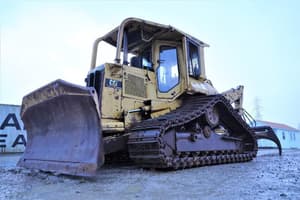 SOLD - 1995 Caterpillar D5H TSK Dozer w/ Forestry Package Construction ...