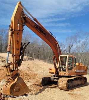 SOLD - 1995 Daewoo 280 LC III excavator Construction with 6,764 Hrs ...