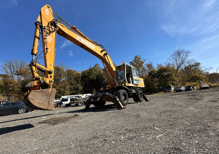 1995 Hyundai Robex 200W 2 Construction Wheel Excavators for Sale ...