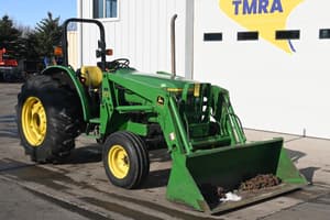 SOLD - 1995 John Deere 5200 Tractor w/ John Deere 520 Loader Tractors ...