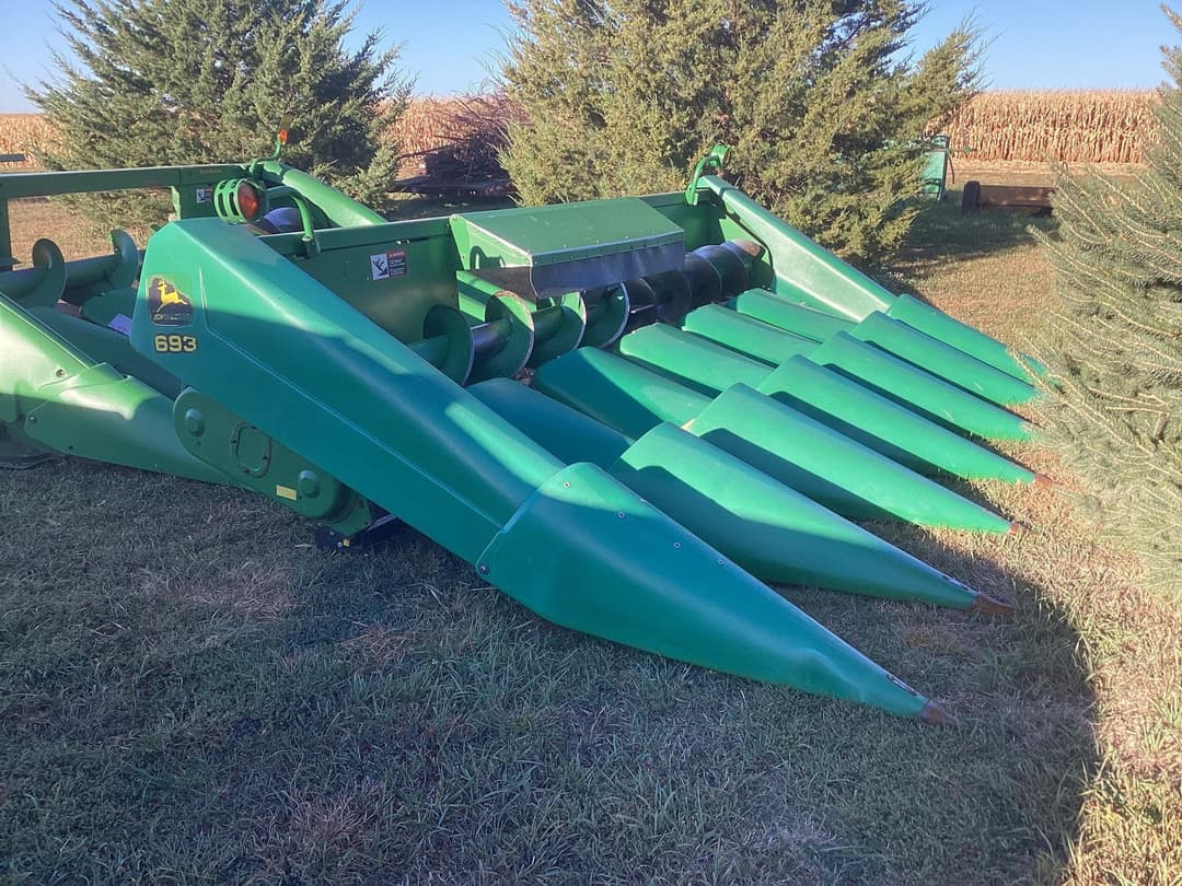 1995 John Deere 693 Stock No. DREES Harvesting For Sale with 6 Rows ...