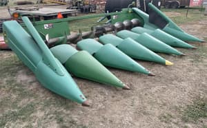 SOLD - 1995 John Deere 693 Lot No. 3804 Harvesting with 6 Rows ...