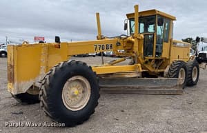 SOLD - 1995 John Deere 770BH Lot No. EG2368 Construction with 21,702 ...