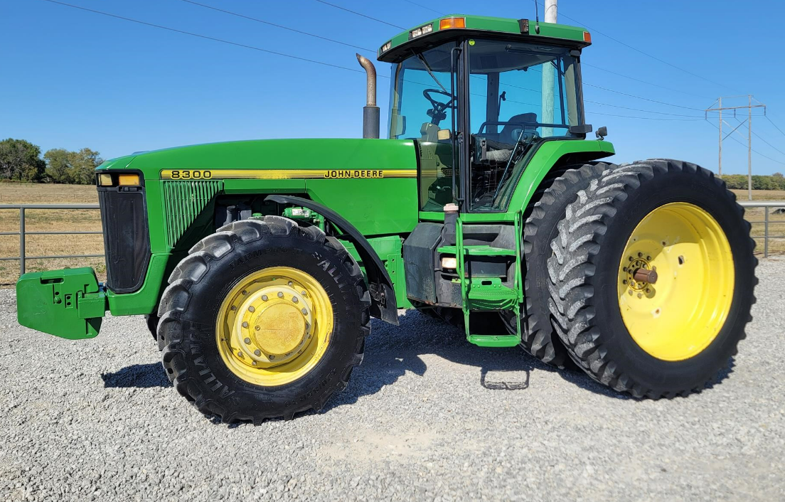 SOLD - 1995 John Deere 8300 Tractors with 7,806 Hrs | Tractor Zoom